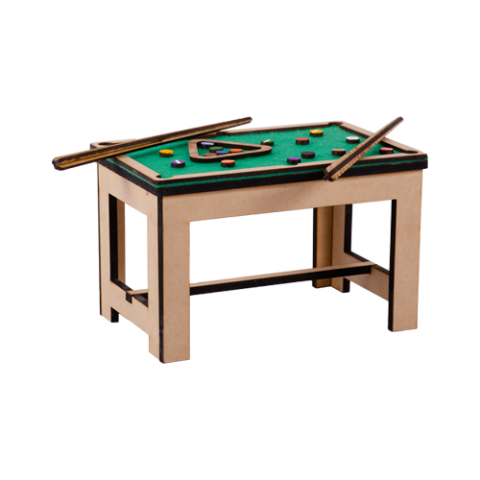 Pool Table - Dory's Dollhouse